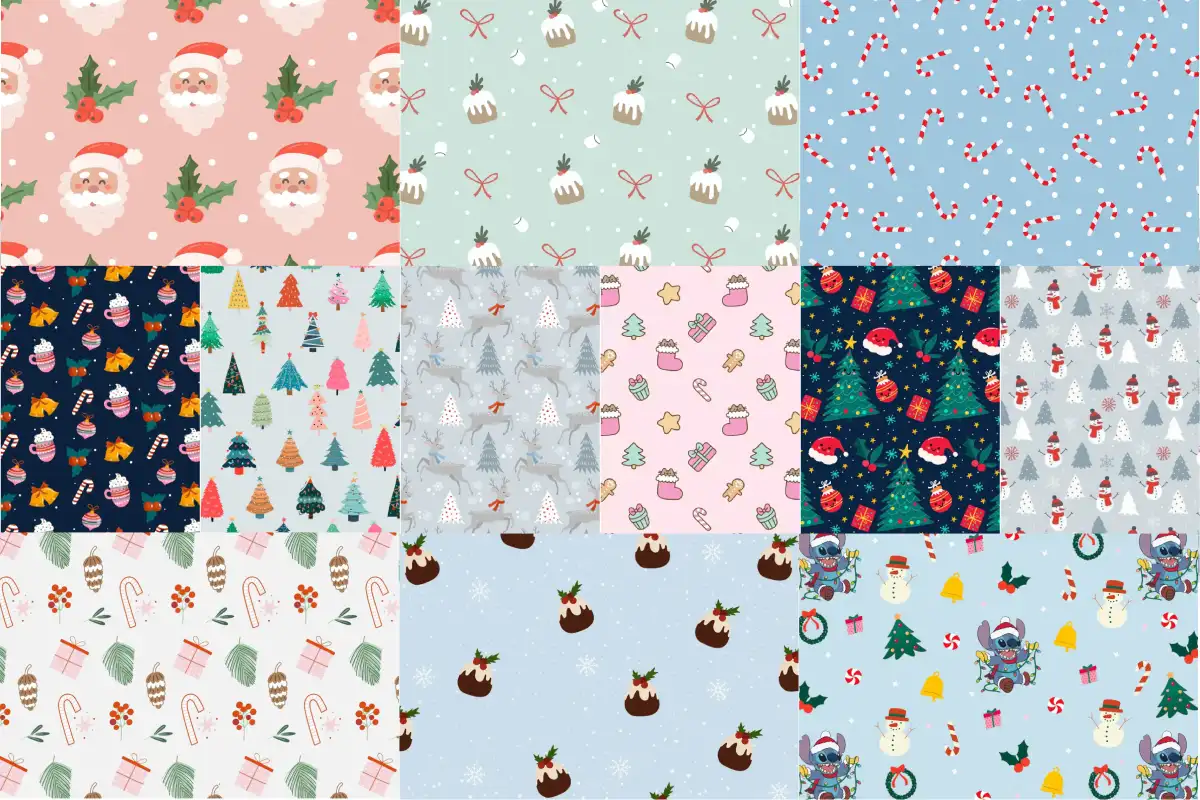 100+ Preppy Christmas Backgrounds for Laptop and iPhone! - Graphics Gaga